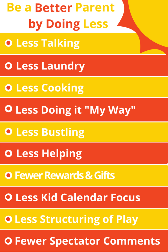 How Doing Less Made Me a Better Parent | Sunshine Parenting