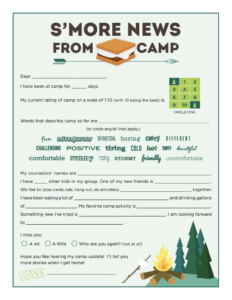 5 Fun Ideas for Letters to Campers | Sunshine Parenting