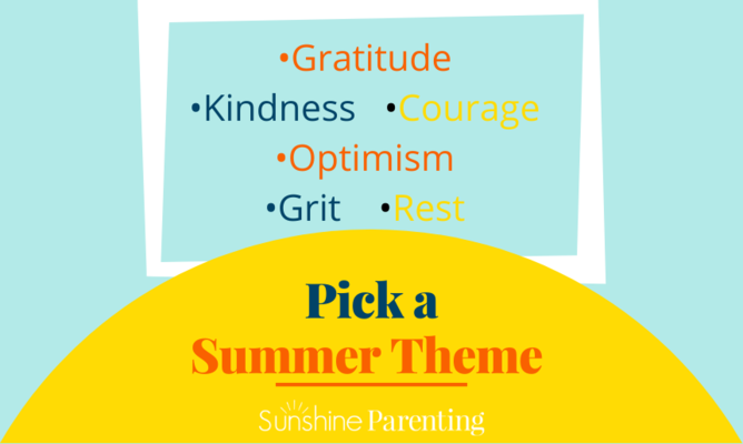 Pick a Summer Theme! | Sunshine Parenting