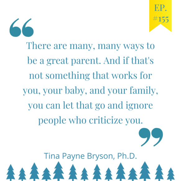 Ep. 155: The Bottom Line for Baby with Tina Payne Bryson, Ph.D ...